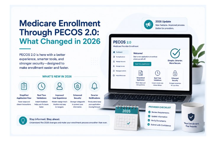 PECOS 2.0: What Changed for Medicare Enrollment in 2026